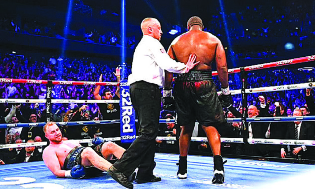 CHISORA DELIVERS IN UK’S LAST DANCE - herald