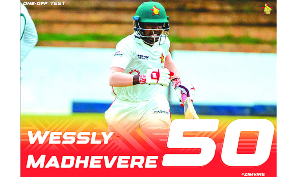 Madhevere’s heroic journey, unforgettable Test performance - herald