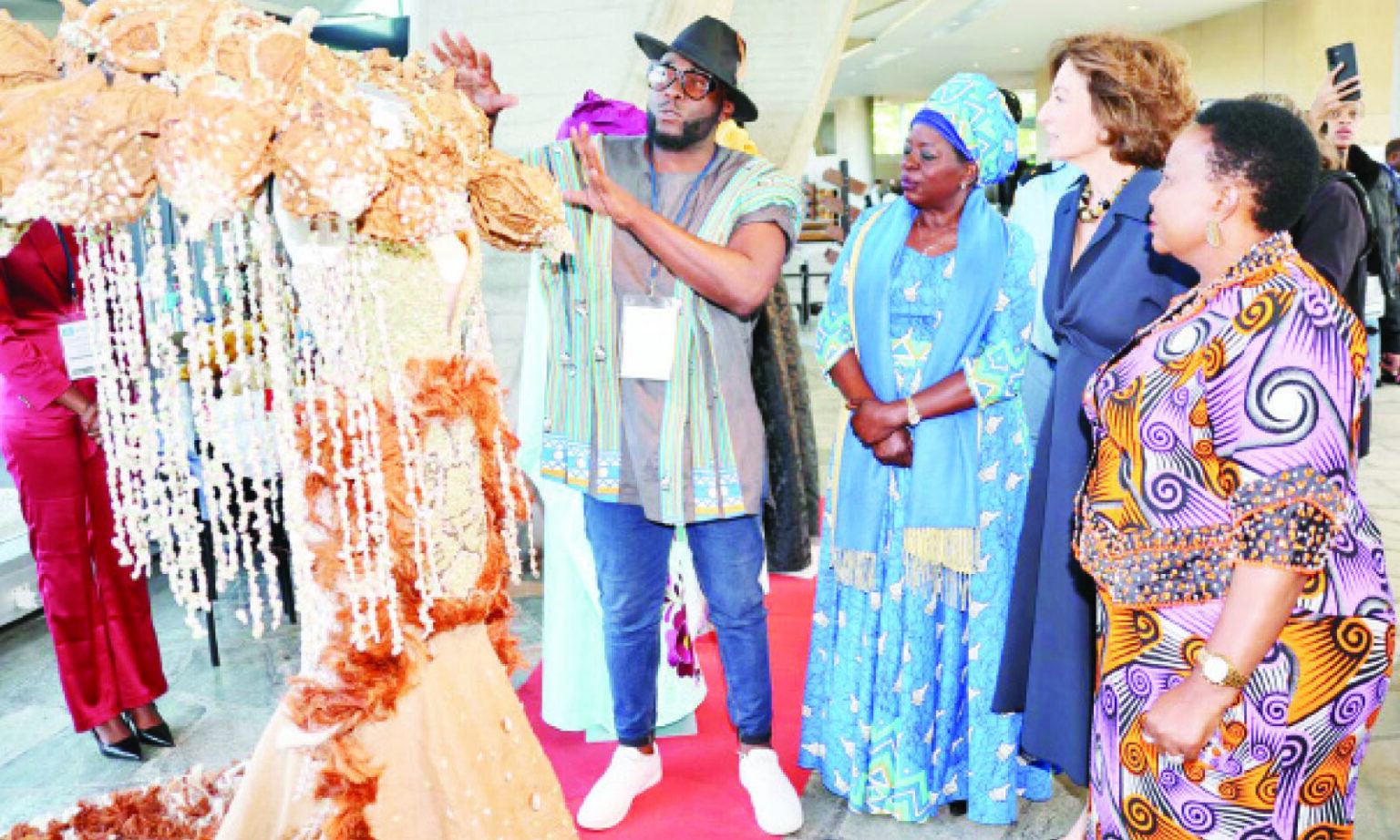 First Lady, UNESCO Director General hold heart-to-heart talks. . . pays ...