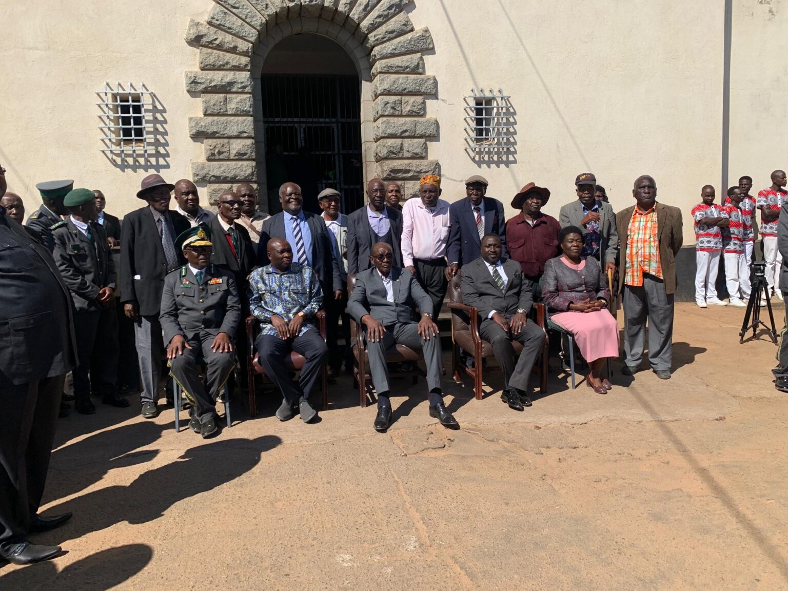 KEMBO MOHADI BACK IN PRISON! VP revisits Khami Prison cell where he ...