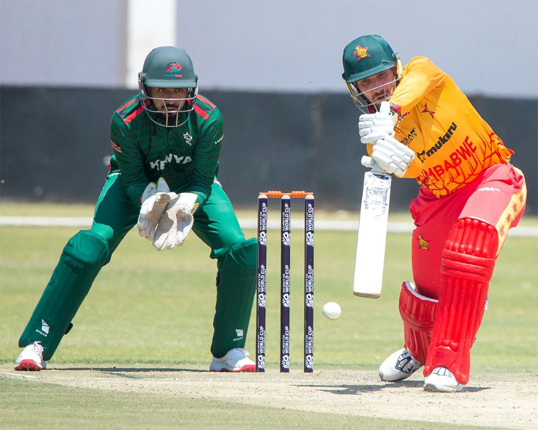 CHEVRONS CRUSH KENYA: Zim flex muscles in warm-up rout - herald