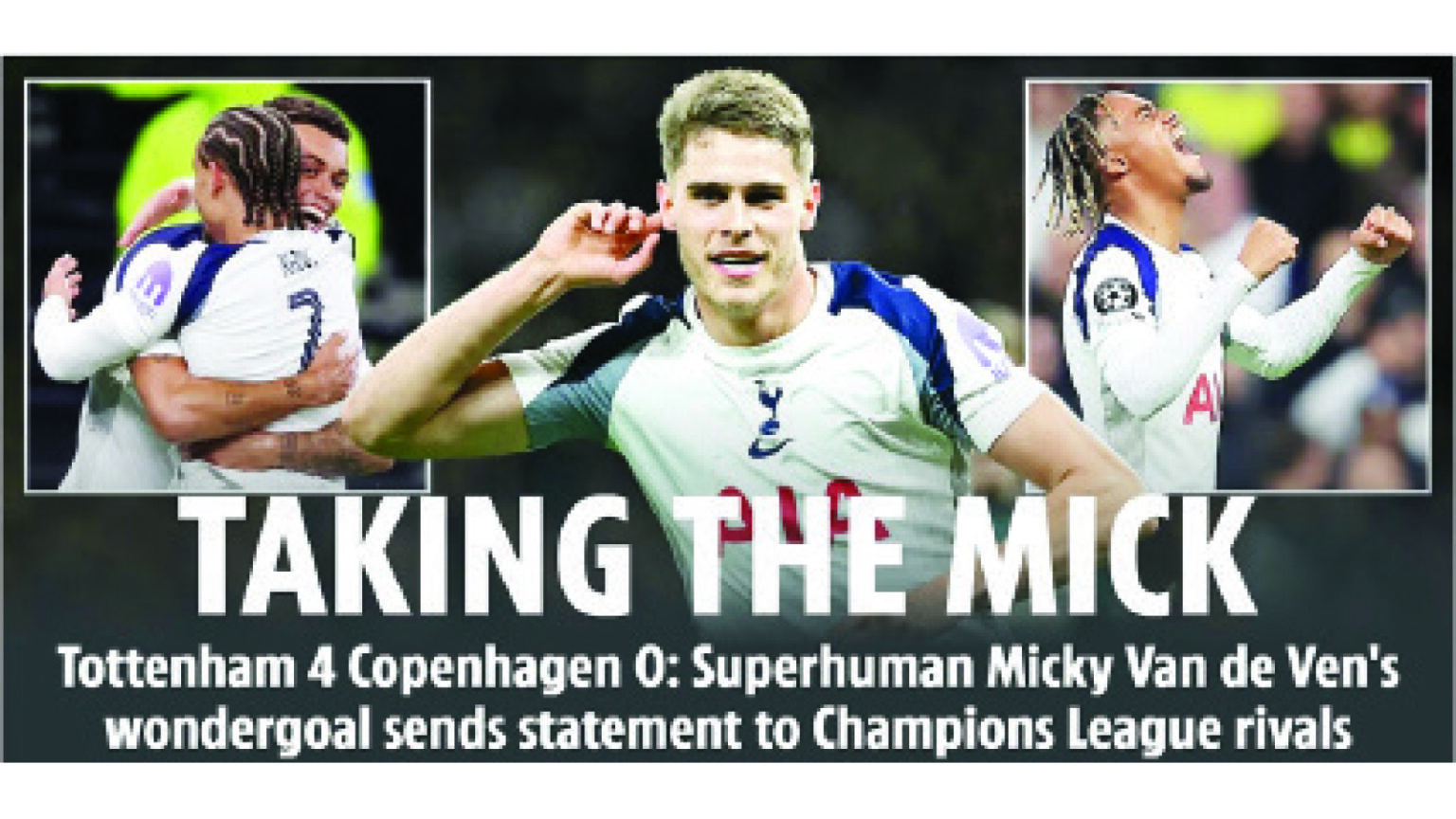 TAKING THE MICK - herald