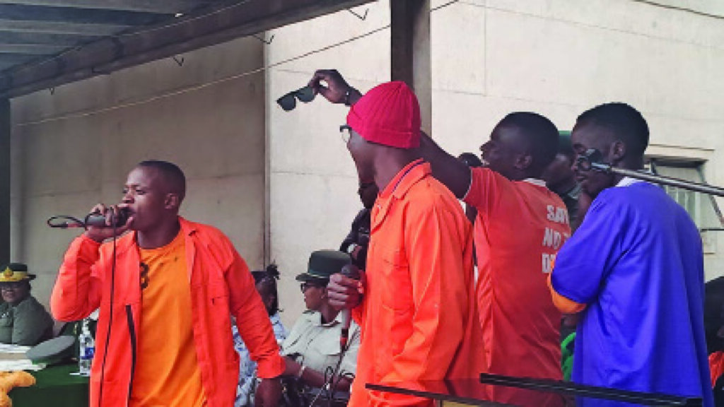 FOUR INMATES RECORD SONGS AT CHIKURUBI MAXIMUM SECURITY PRISON ...