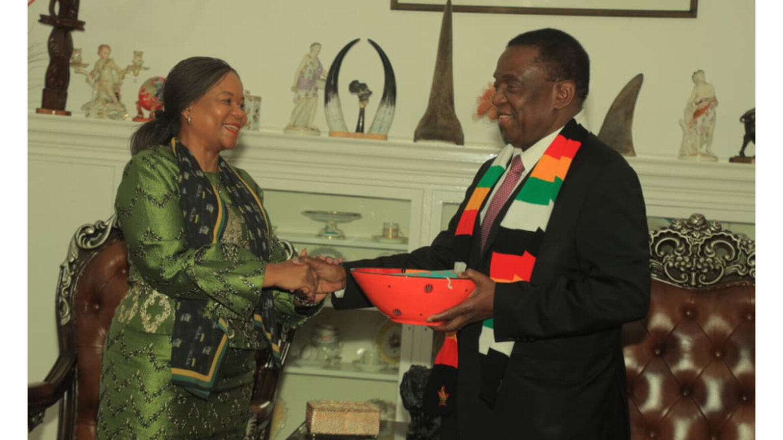 ANC official meets President Mnangagwa - herald
