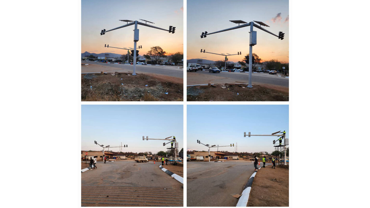 Bikita Rural District Council installs solar-powered traffic light to ...