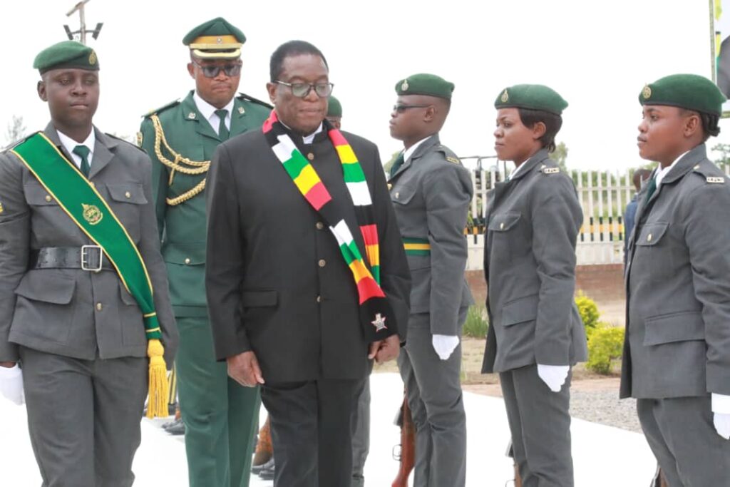 LIVE: President Mnangagwa presides over ZPCS pass out parade in ...