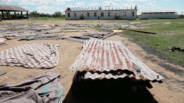 Chaos at Khami Prison! Fierce storm damages cells, flattens fence – herald