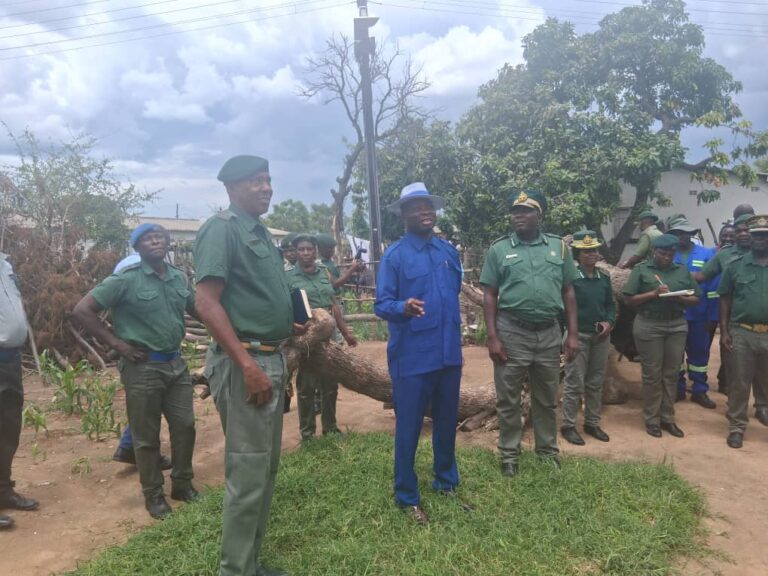 Minister Moyo tours Khami Prison after rains damage buildings - herald