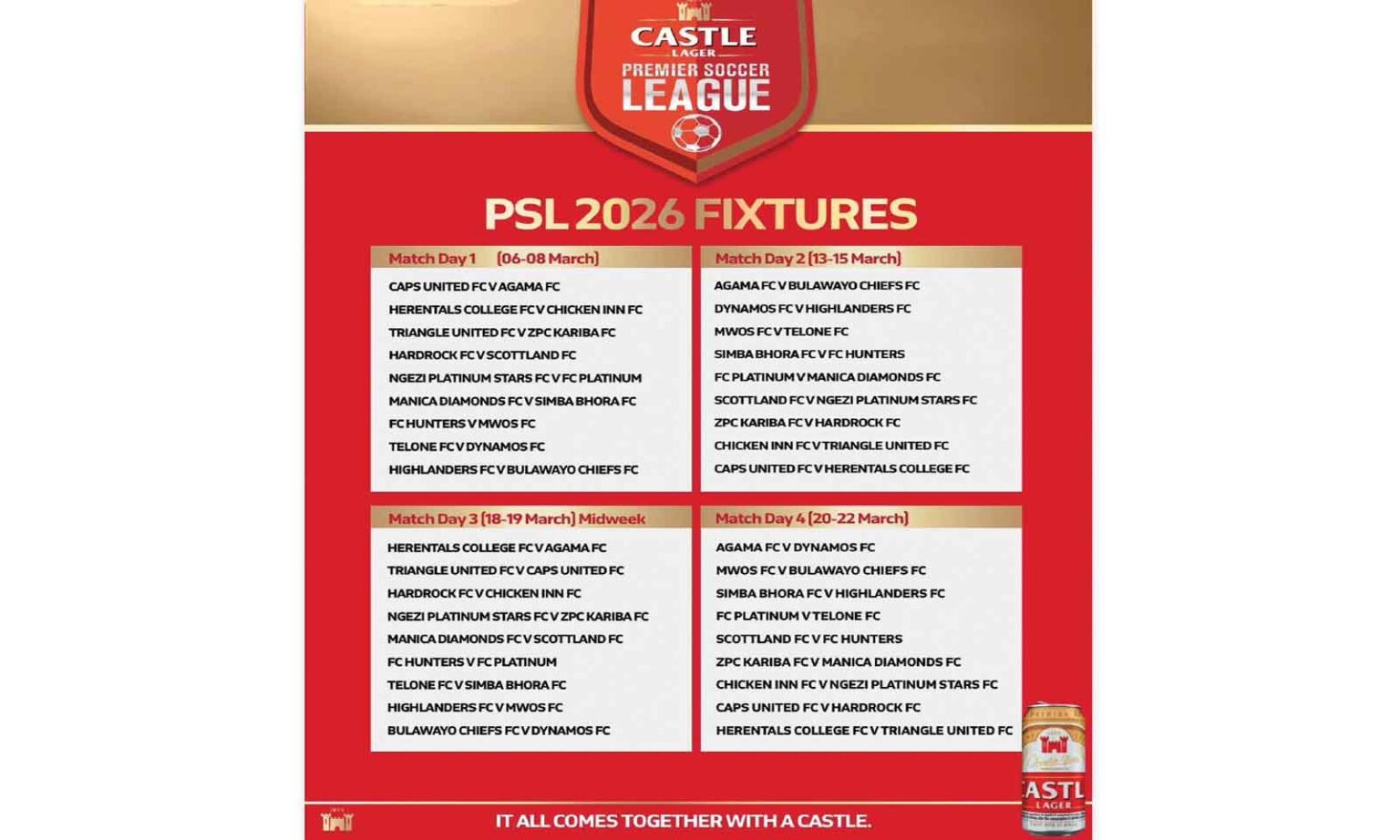 PSL’s 2026 fixtures out – herald