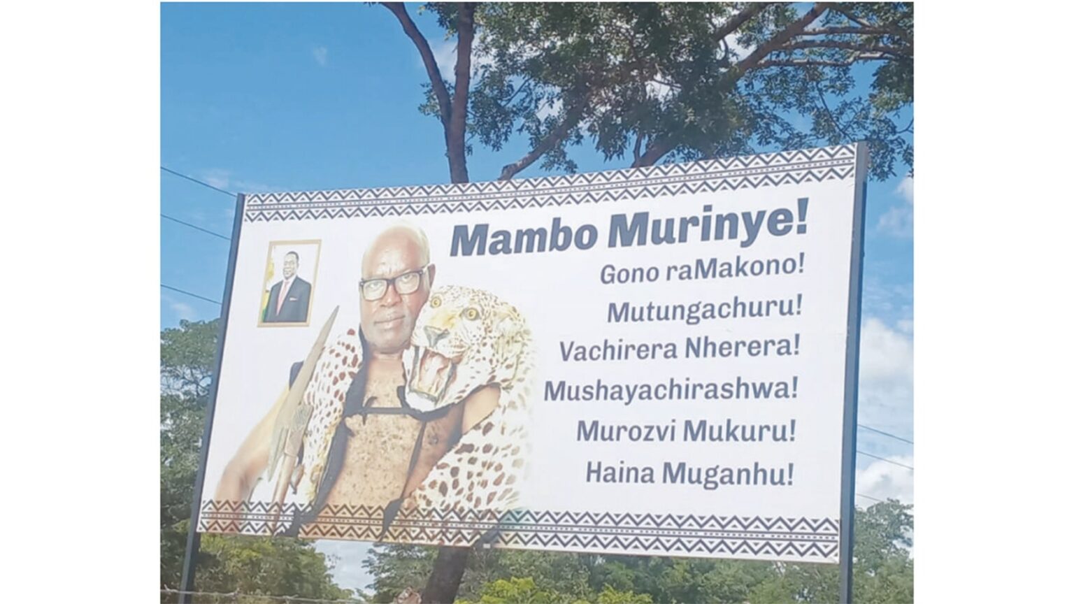 Chief Murinye: Controversial leader a stumbling block to development ...