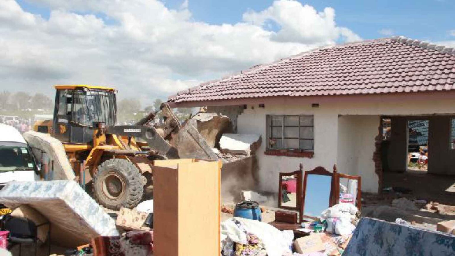 HOUSE DEMOLITIONS: SOLD A DREAM, LEFT WITH RUBBLE. . .Land barons ...