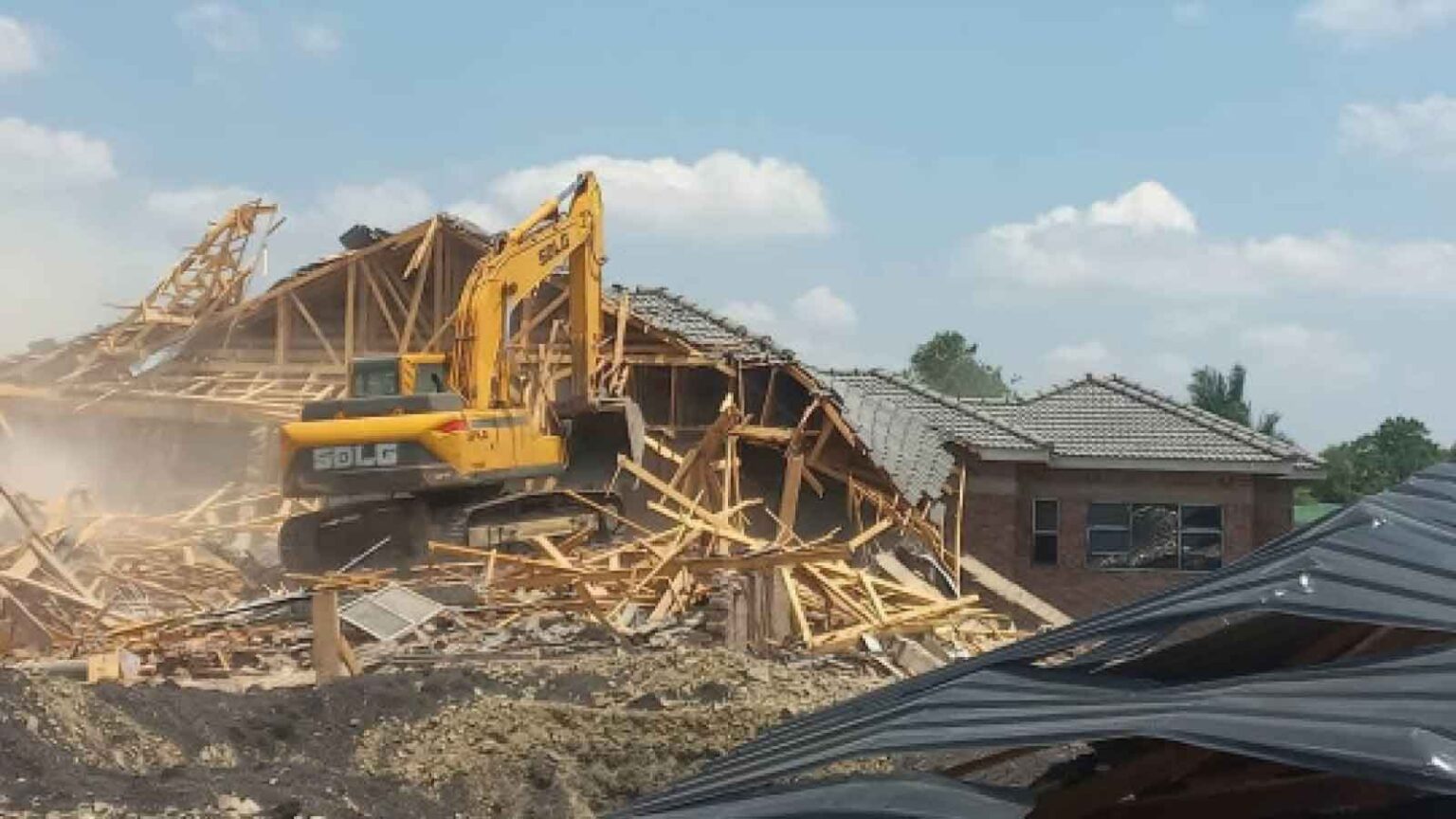 HOUSE DEMOLITIONS: SOLD A DREAM, LEFT WITH RUBBLE. . .Land barons ...