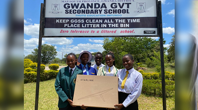 Gwanda Government High School benefits from Presidential Internet ...