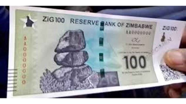 New ZiG banknotes gazetted - Zimbabwe Situation