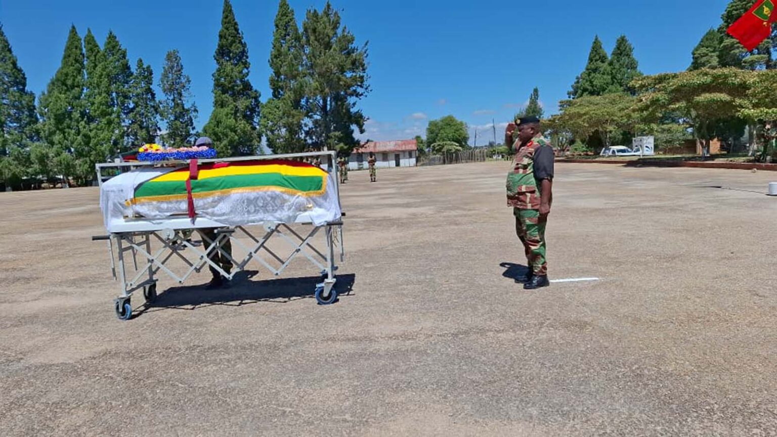 Funeral parade underway for late Colonel (Rtd) Njagu - herald