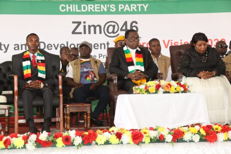LIVE: President Mnangagwa hosts Children’s Party in Maphisa – herald
