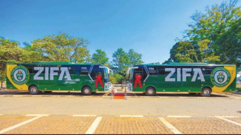 ZIFA unveil branded buses – herald