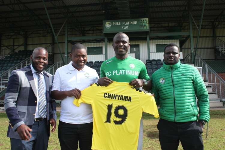 FC Platinum sign Chinyama - herald