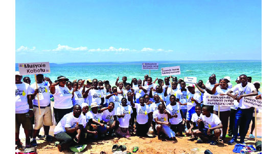 Unlocking Binga sand beach - herald