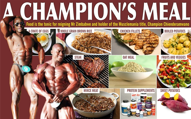 A Champion's Meal - herald