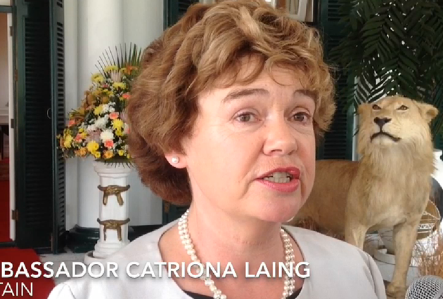 Ms Laing, we presume? – herald