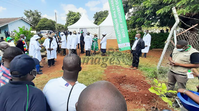 President Mnangagwa arrives in Chegutu for national clean-up campaign ...