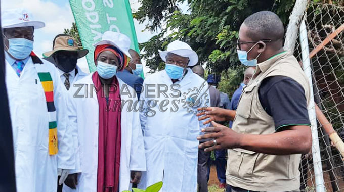 President Mnangagwa arrives in Chegutu for national clean-up campaign ...
