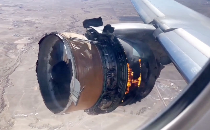 Boeing 777: Dozens grounded after Denver engine failure - herald