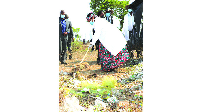 First Lady rekindles clean-up spirit - herald