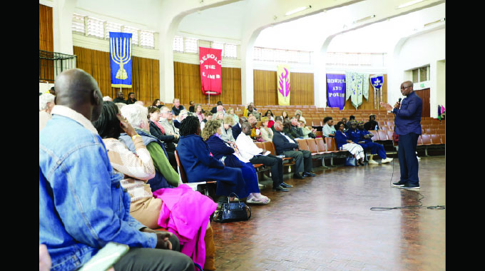 Muguti meets residents over service delivery - herald
